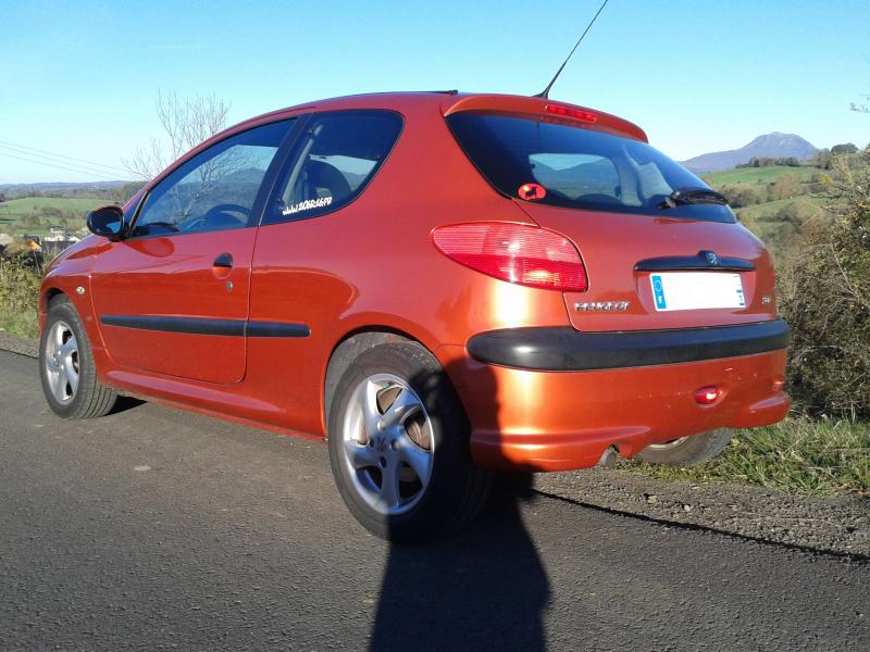 ma 206 xs Orange Tangerine 1.6 16v 110 cv - 206 - Forum Auto